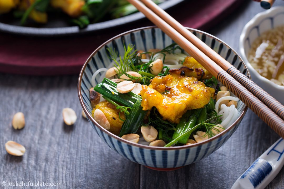 Vietnamese Turmeric Fish with Dill and Noodles (Cha Ca La Vong ...