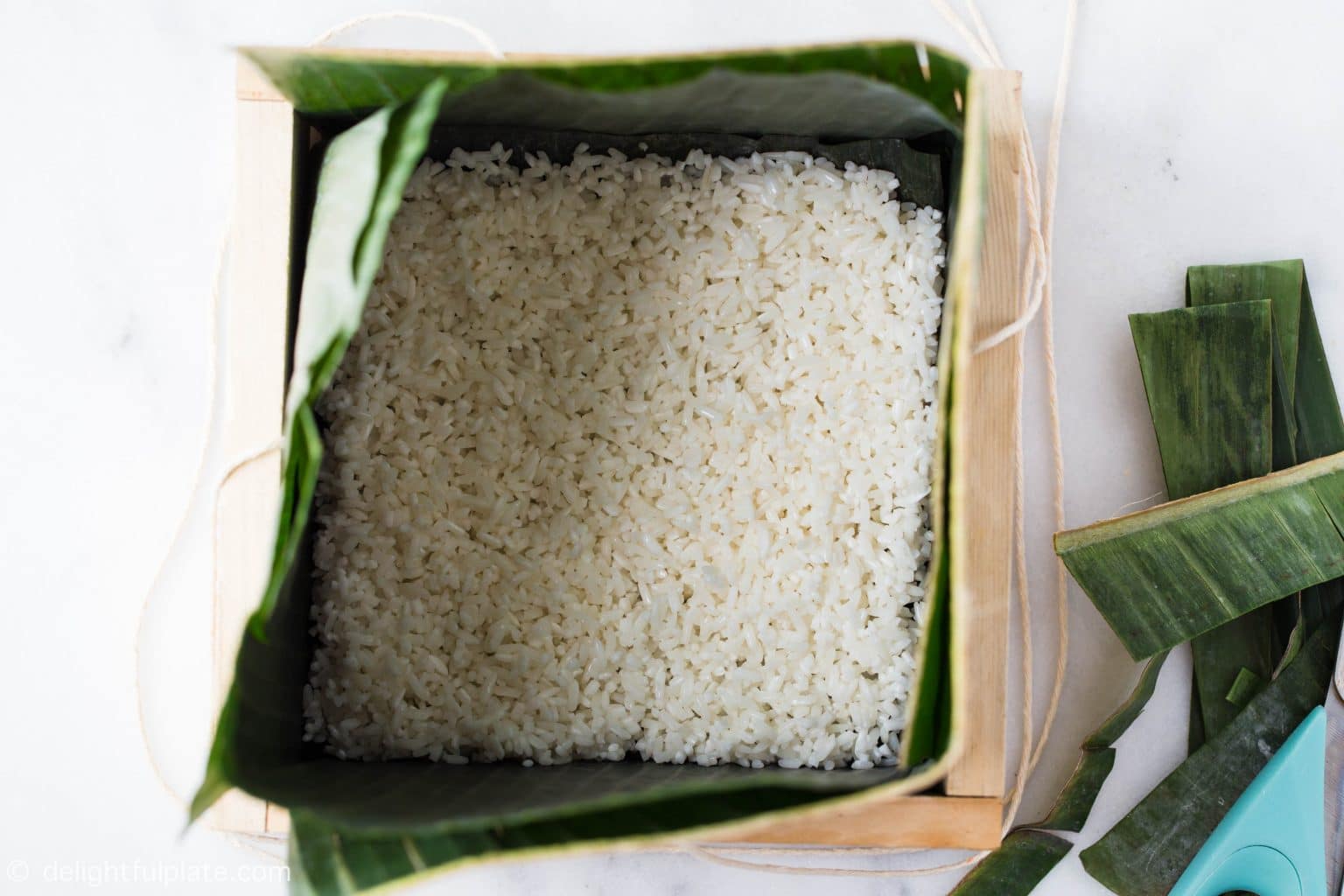 Vietnamese Square Sticky Rice Cake (Banh Chung) - Delightful Plate