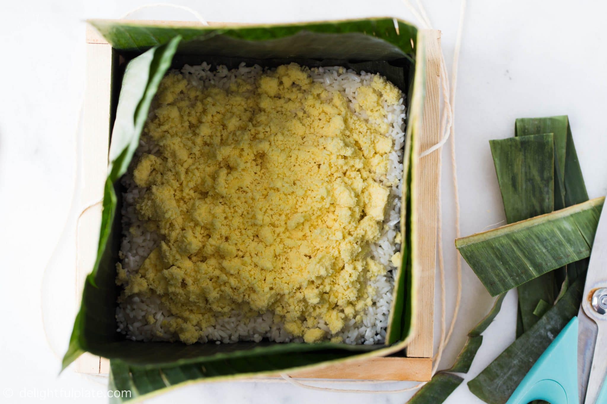Vietnamese Square Sticky Rice Cake (Banh Chung) - Delightful Plate