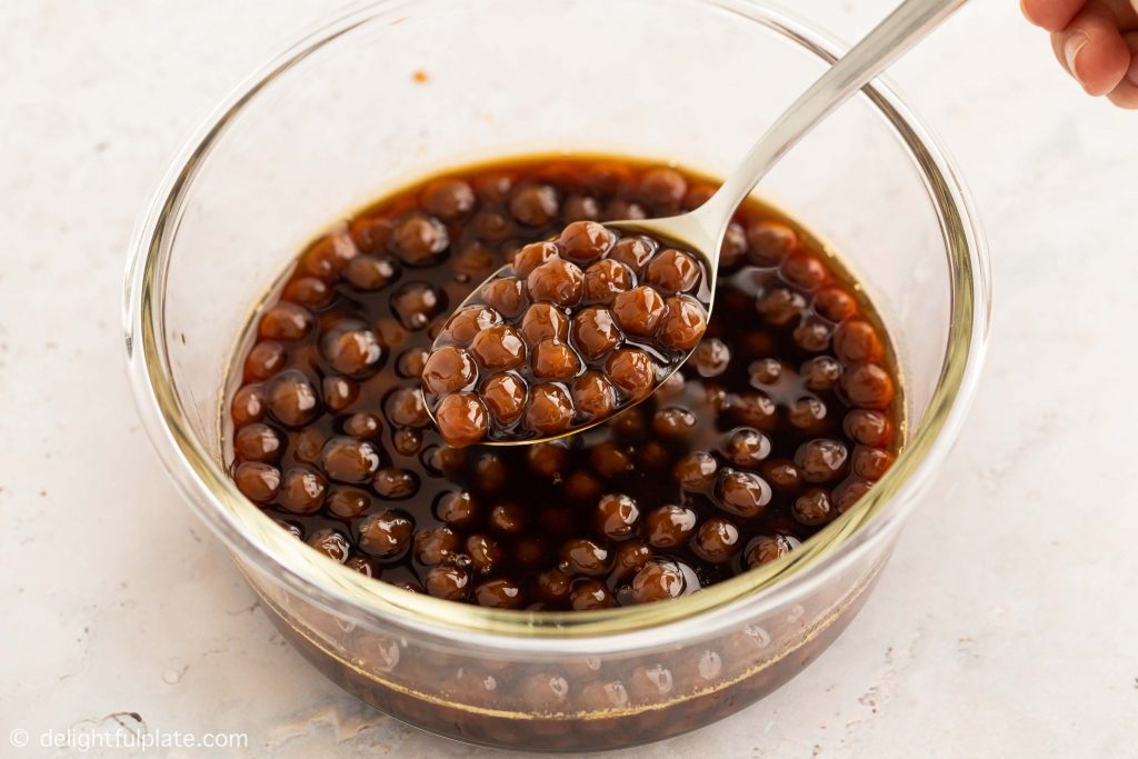 How to Make Boba Pearls at Home - Delightful Plate