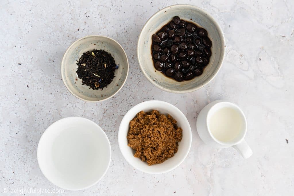 Brown Sugar Milk Tea - Delightful Plate