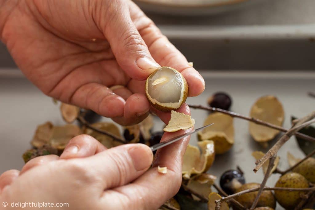 How to Dry Longan Fruit - Delightful Plate