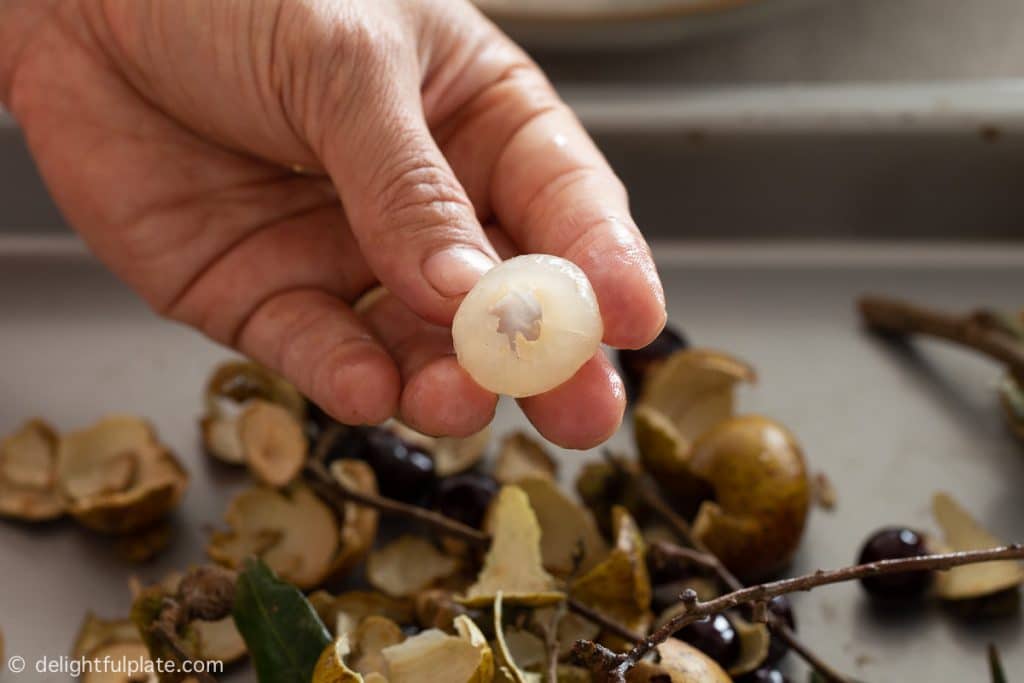 How to Dry Longan Fruit - Delightful Plate