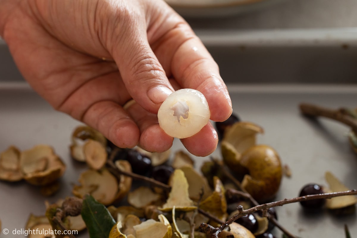 How to Dry Longan Fruit - Delightful Plate