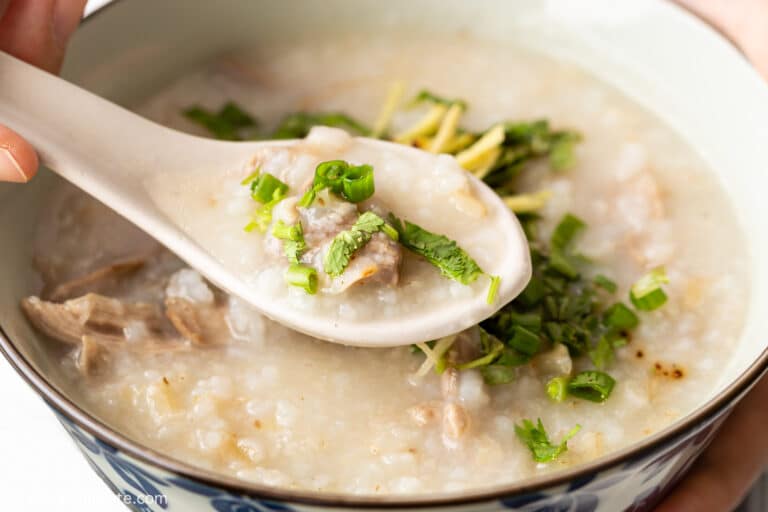 Duck Congee (Chao Vit) - Delightful Plate