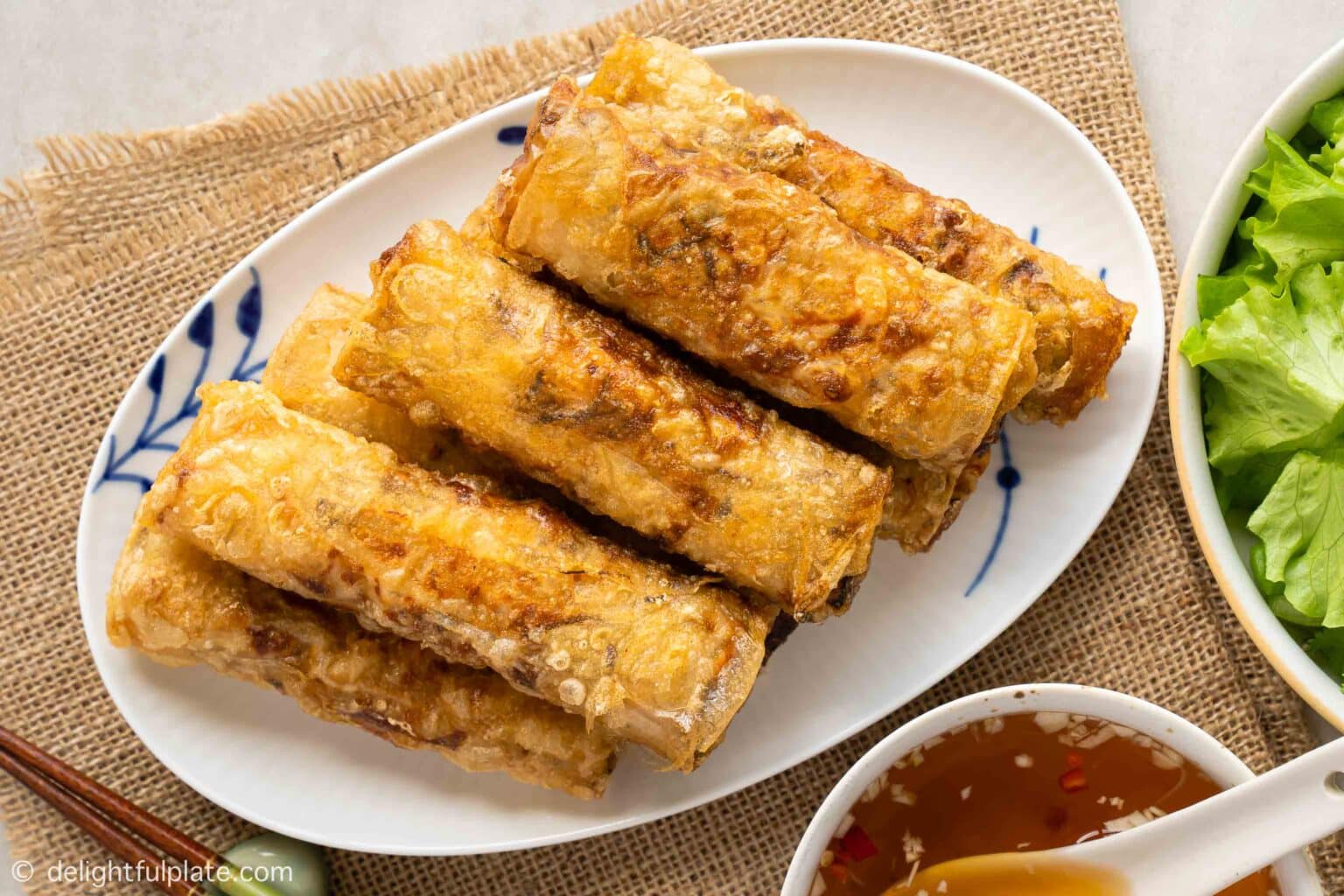 Vietnamese Fried Spring Rolls - Nem Rán/Chả Giò (Plus Tips for Extra ...