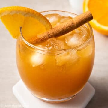 Orange Cinnamon Tea - Delightful Plate