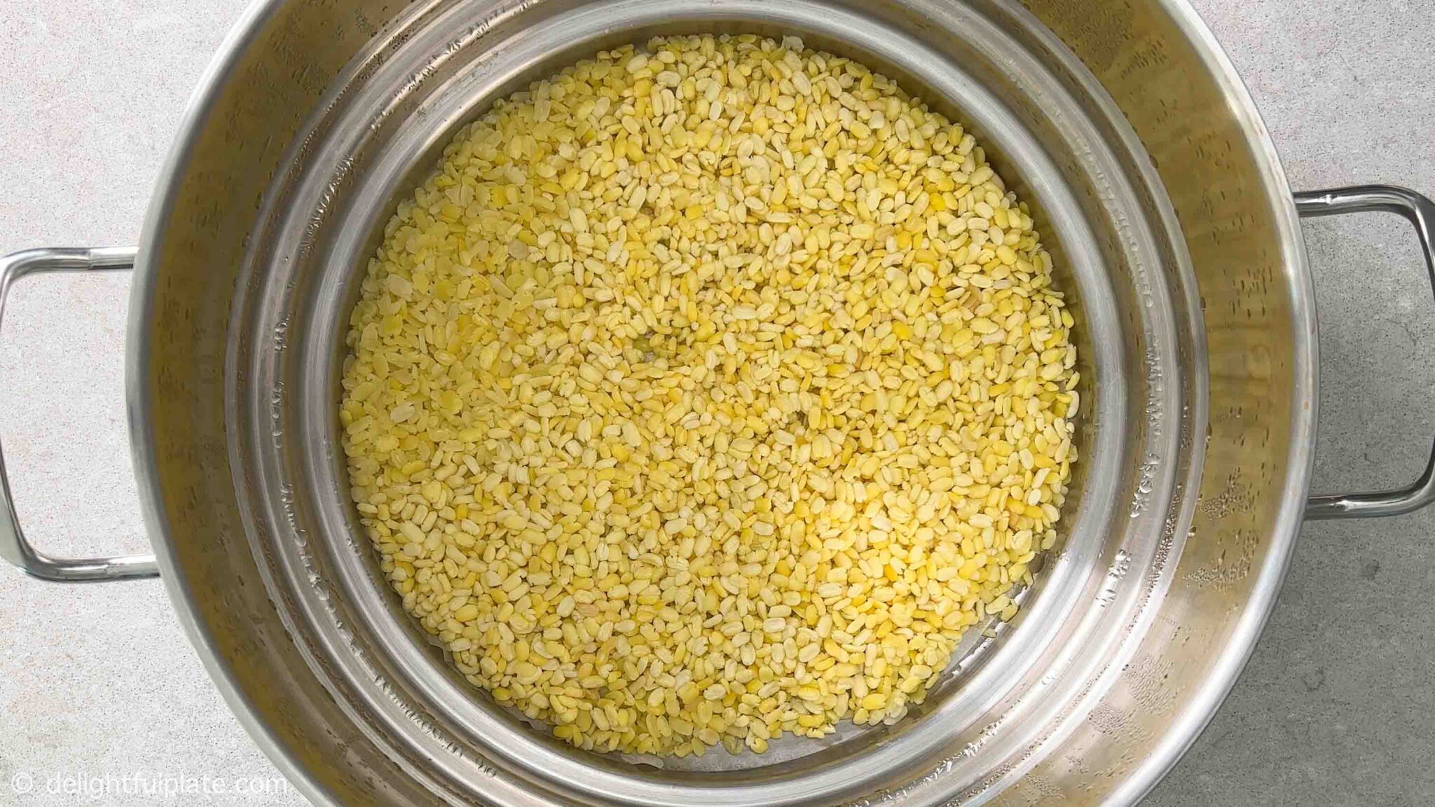 Vietnamese Mung Bean Coated Sticky Rice (Xôi Vò) - Delightful Plate