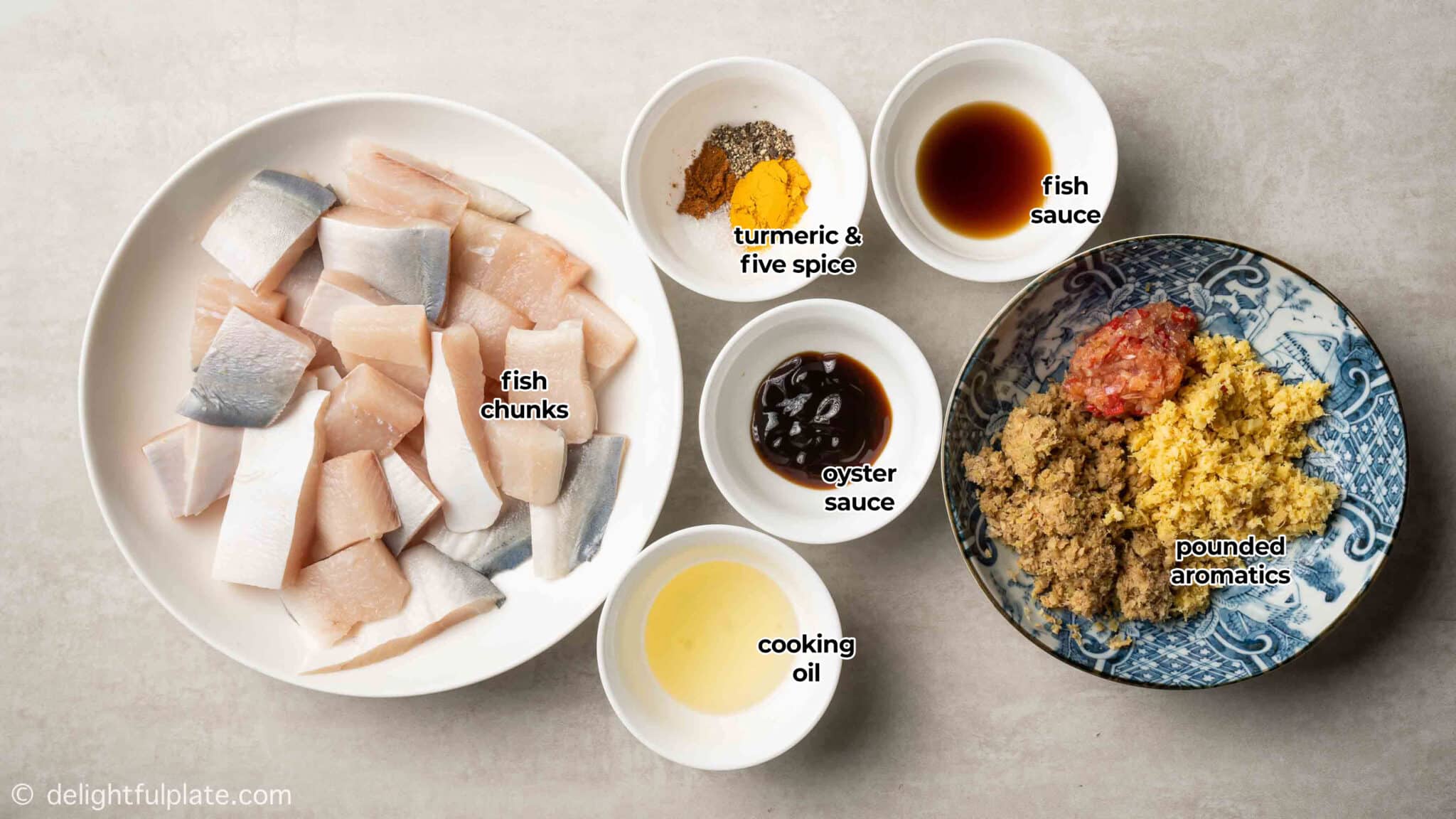 Vietnamese Grilled Fish with Lemongrass and Galangal - Delightful Plate