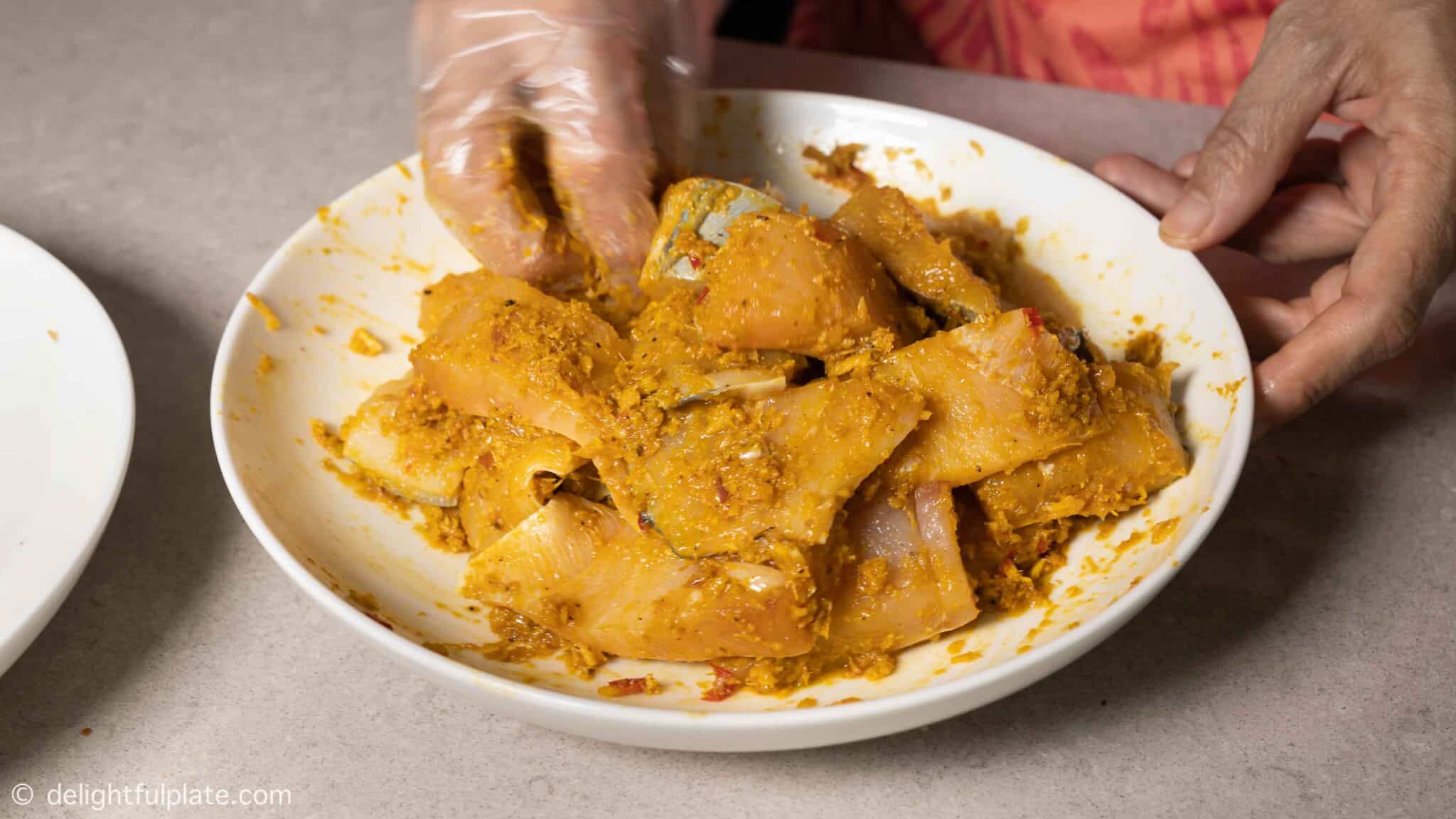 Vietnamese Grilled Fish with Lemongrass and Galangal - Delightful Plate