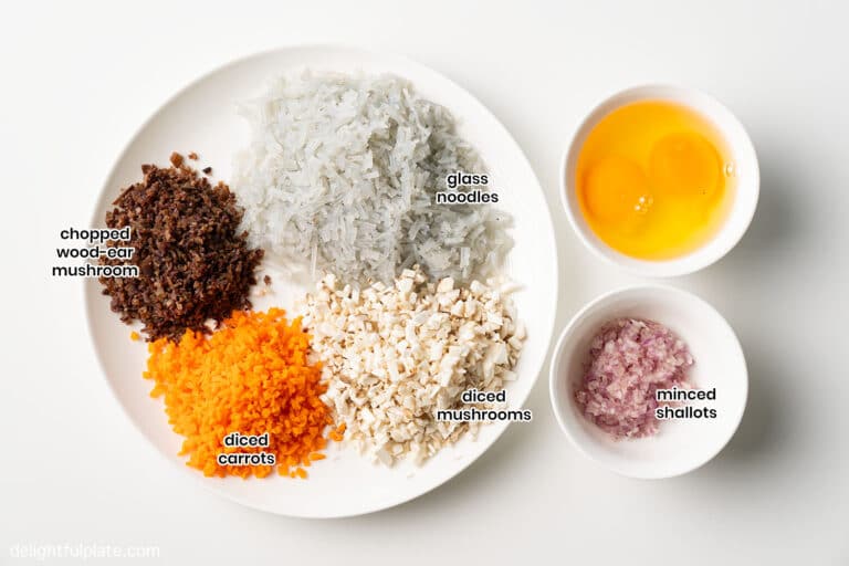 Vietnamese Vegetarian Egg Meatloaf (Chả Trứng Chay) - Delightful Plate