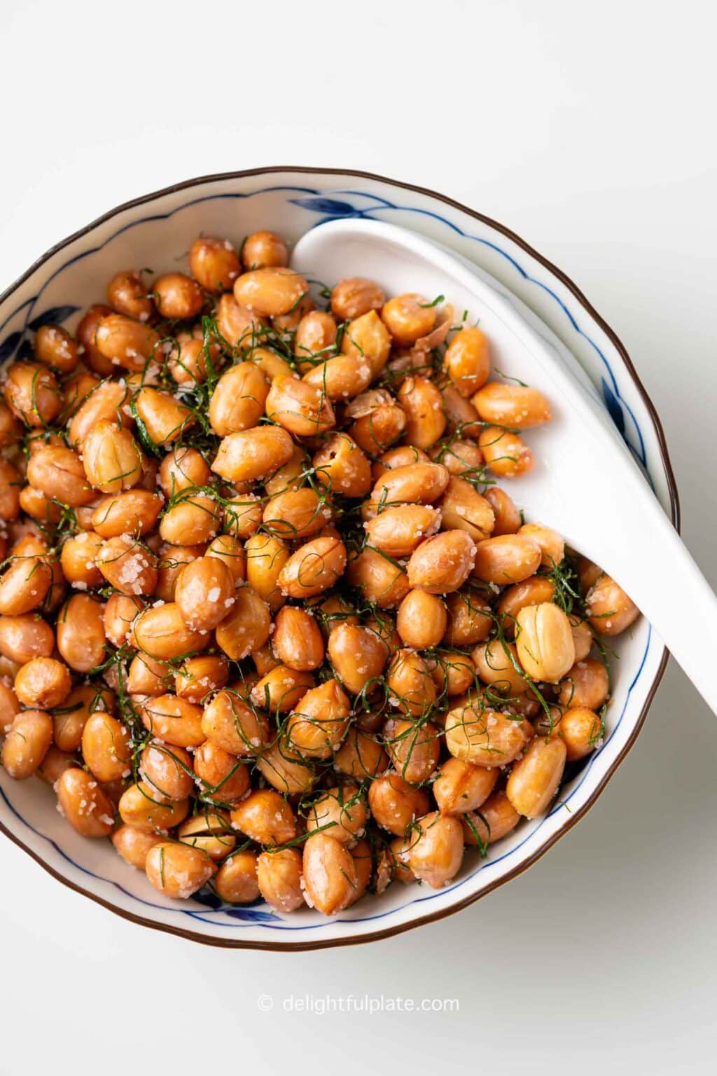 Salted Fried Peanuts - Crunchy and Addictive Snack - Delightful Plate