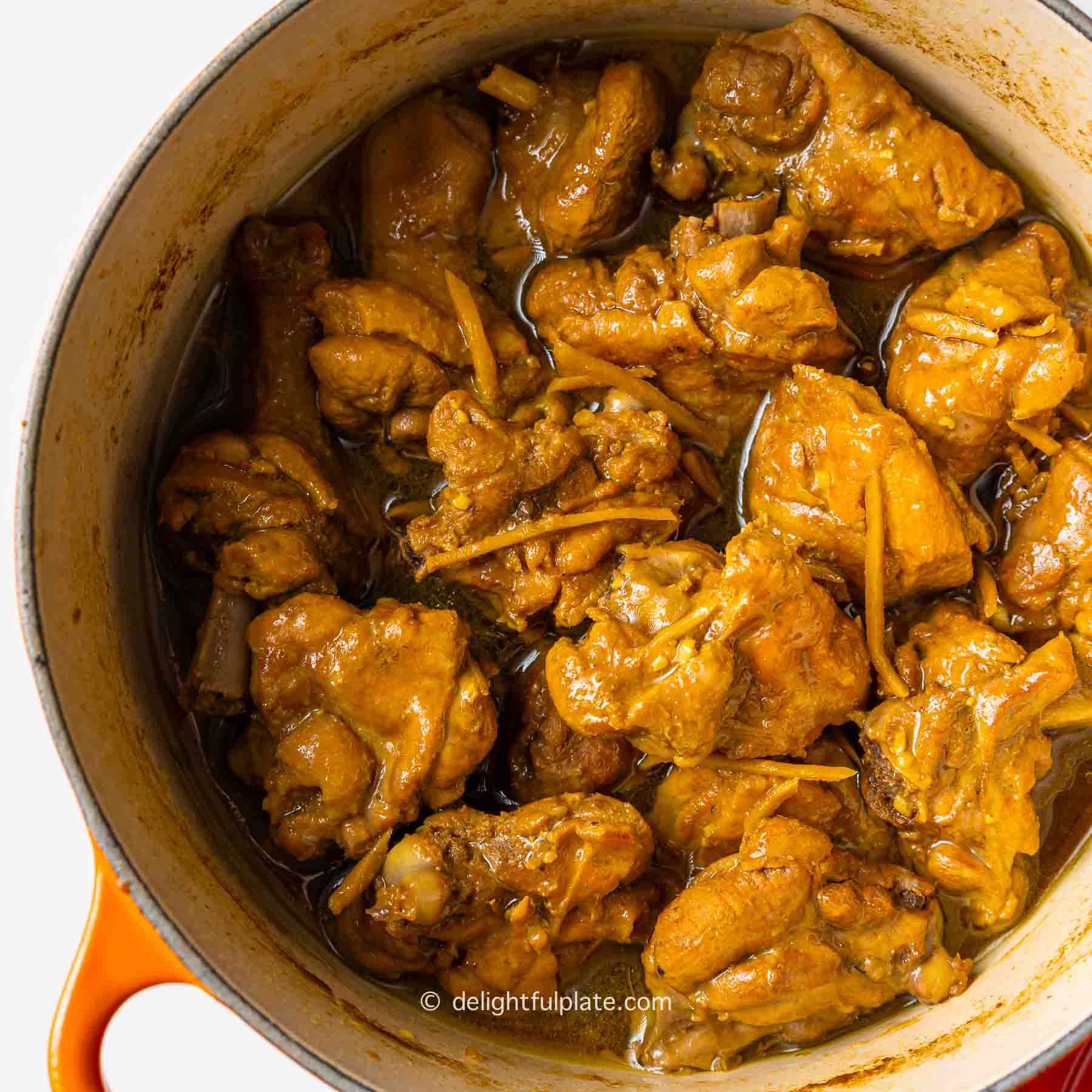 Vietnamese Ginger Braised Duck (Vịt Kho Gừng) - Delightful Plate