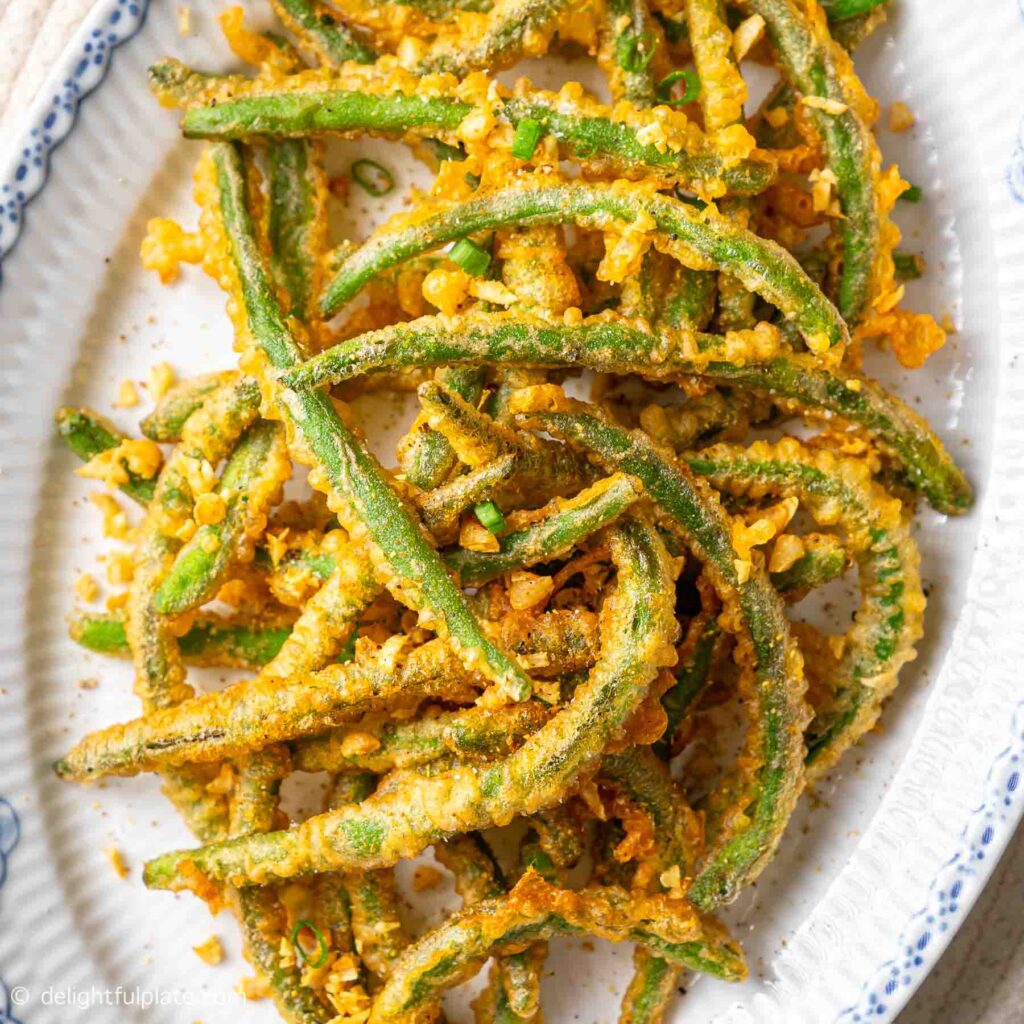 Crispy Fried Green Beans (Easy Crowd-Pleasing Recipe) - Delightful Plate