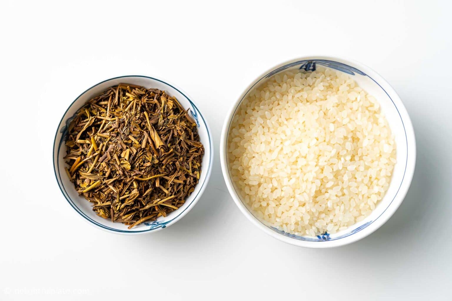 Japanese Roasted Tea Rice Porridge - Delightful Plate